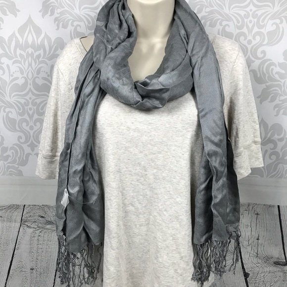 Accessories | New Solid Gray Scarf | Poshmark